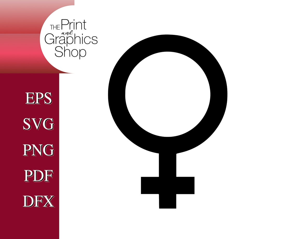 Símbolo de género femenino, SVG, imágenes prediseñadas de género ...