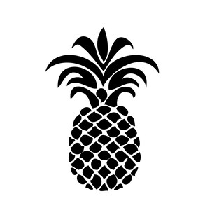 Pineapple, SVG, EPS, Clipart, Pineapple Svg, Vector, Digital Download ...
