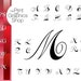 Cursive Monogram Alphabet, SVG, EPS, Clipart, Digital Download, Instant ...
