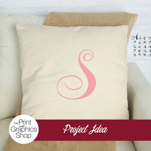 Cursive Monogram Alphabet, SVG, EPS, Clipart, Digital Download, Instant ...