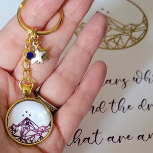 Acotar Keychain the Night Court Bookish Fangirl Book - Etsy