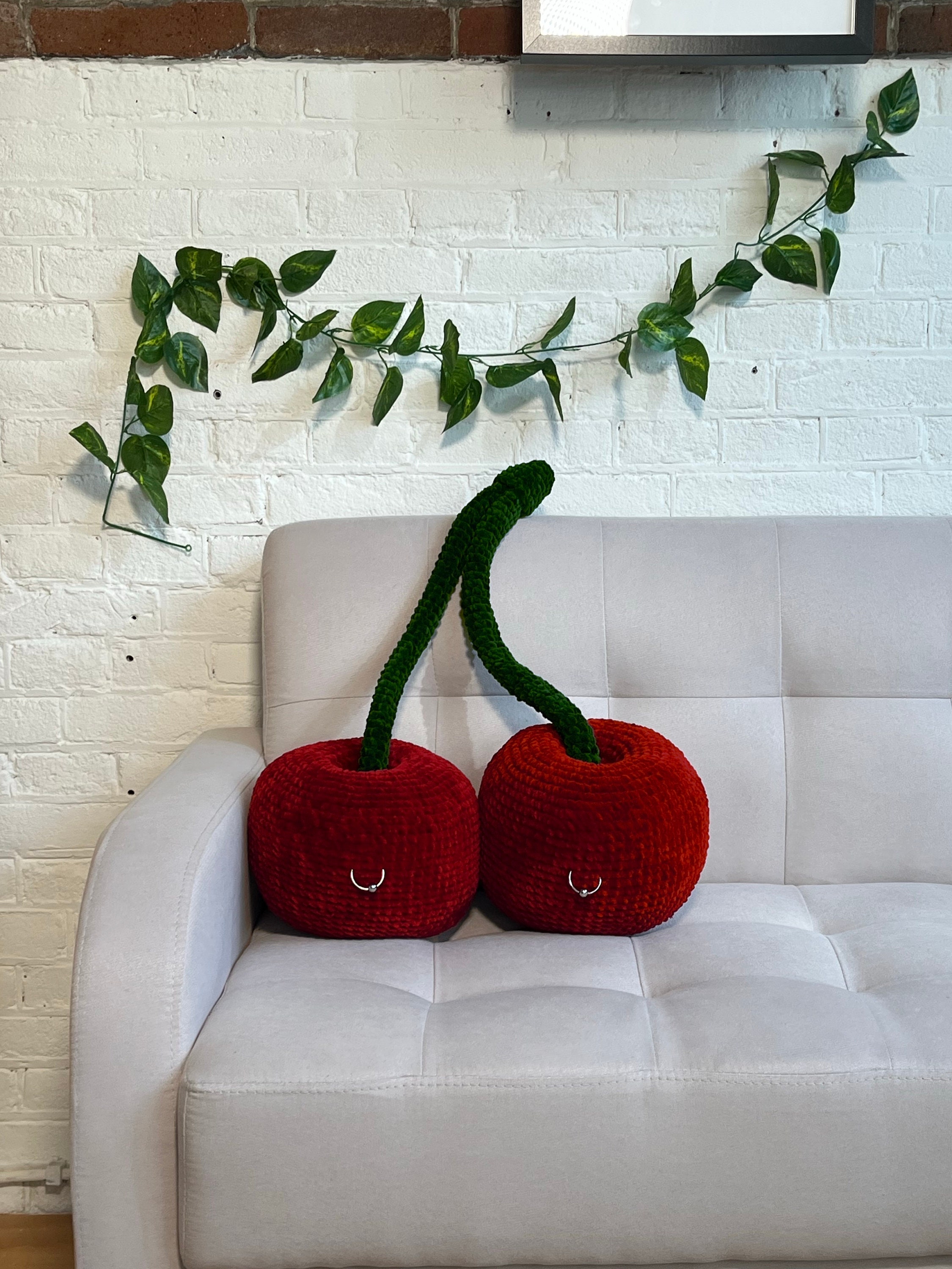 Cherry Boob Pillow Easy Crochet Pattern PDF ONLY - Etsy