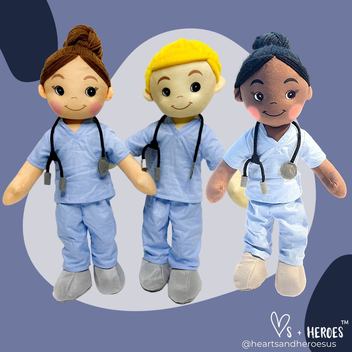 Nurse Doll/ Nurse Gift/nursing/medical Doll/ Custom Handmade - Etsy