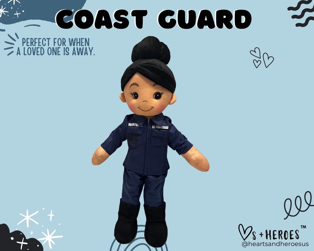 Coast Guard Doll/ Sailor Doll /custom Handmade Doll/coast Guard /boy ...