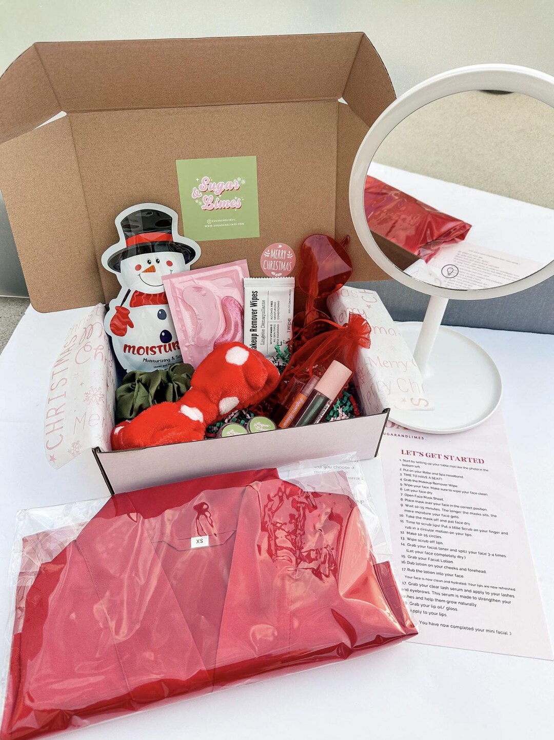 Girls Spa Box / Holiday Spa Box/ Spa Box/ Birthday Spa Box/ Pamper Box ...