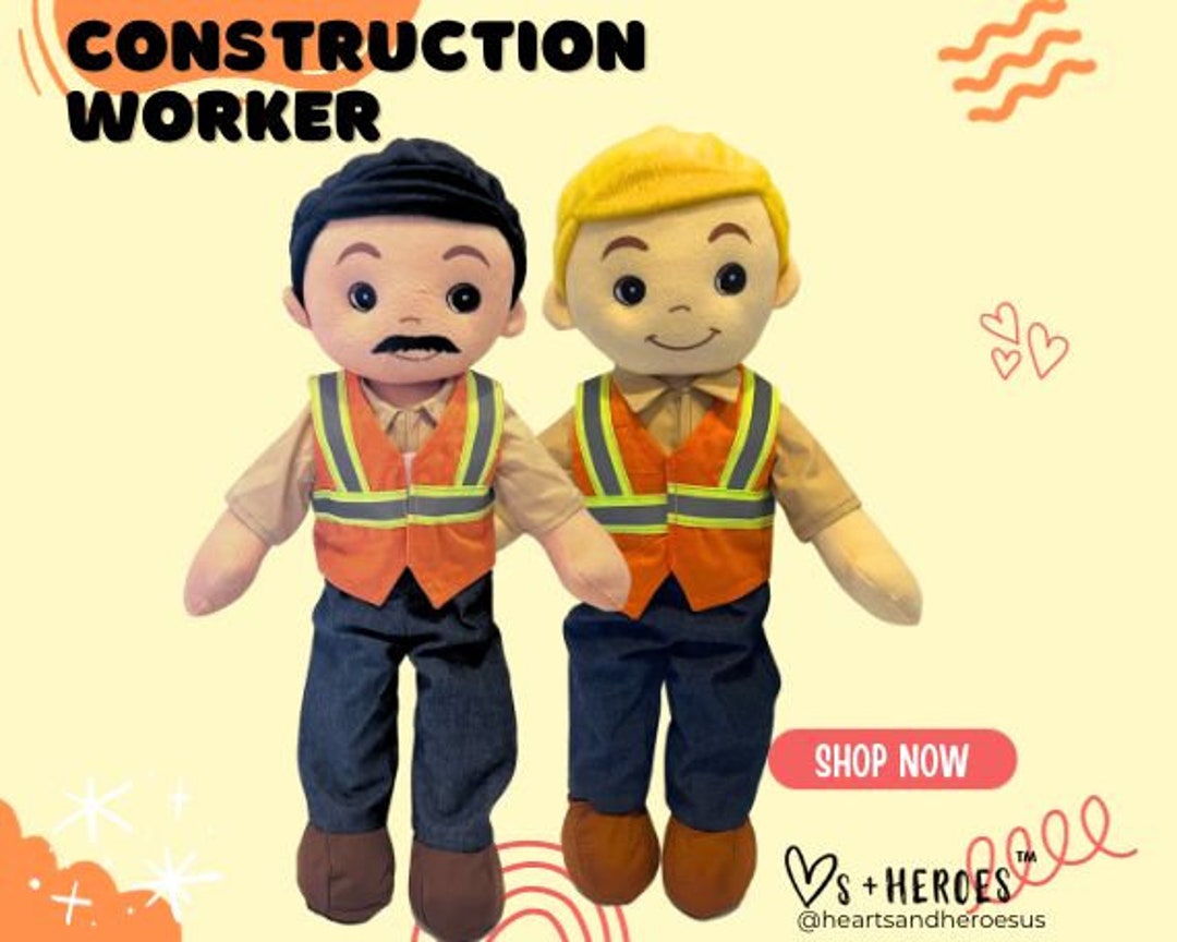 Construction Doll/ Keepsake Doll in Uniform/ Lineman Doll/ Christmas ...