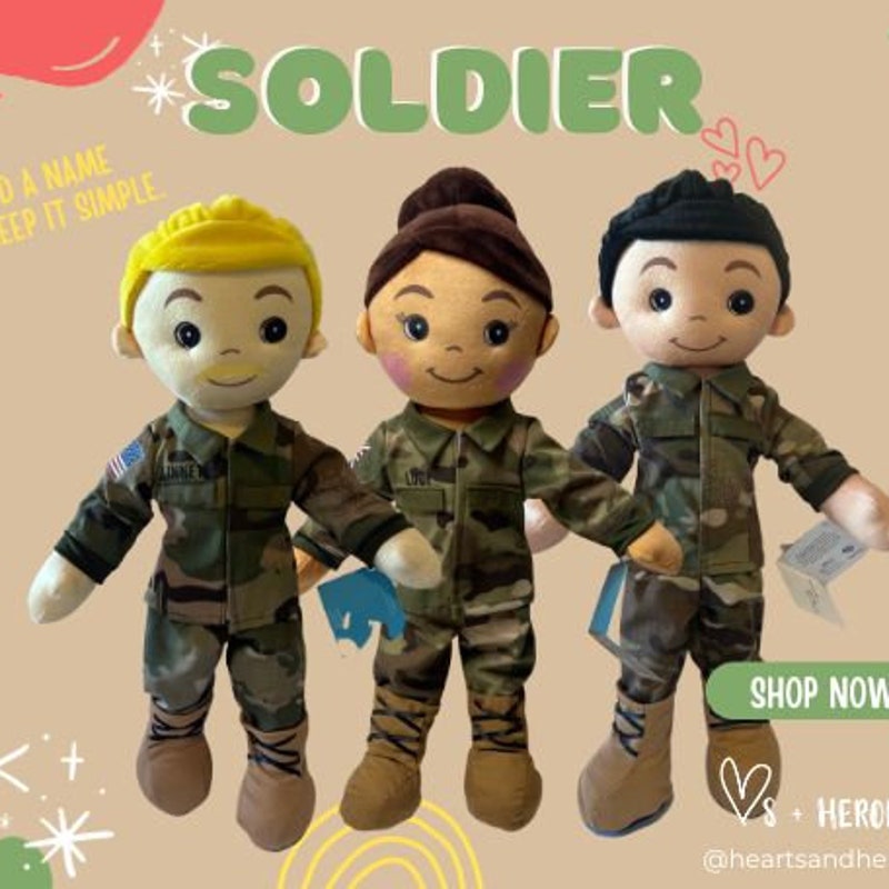 Military Doll - Etsy