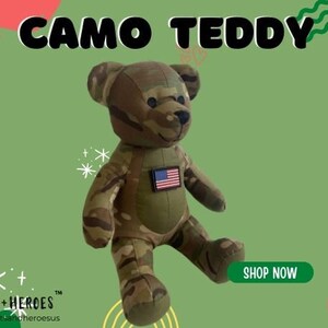 Army Bear/soldier Bear/military Bear/ Deployment Doll/military ...