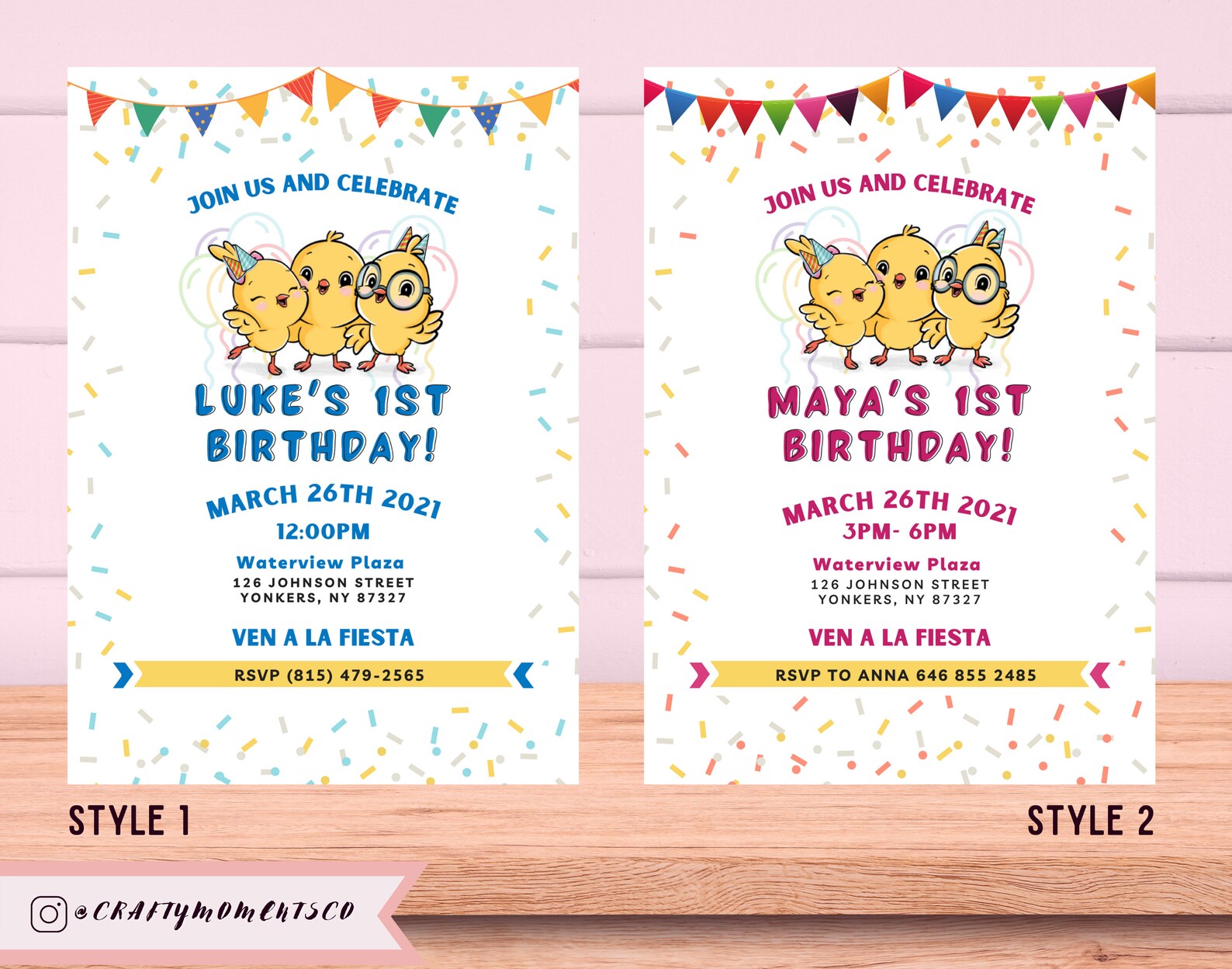 Canticos Digital Invitation Canticos Birthday Digital - Etsy