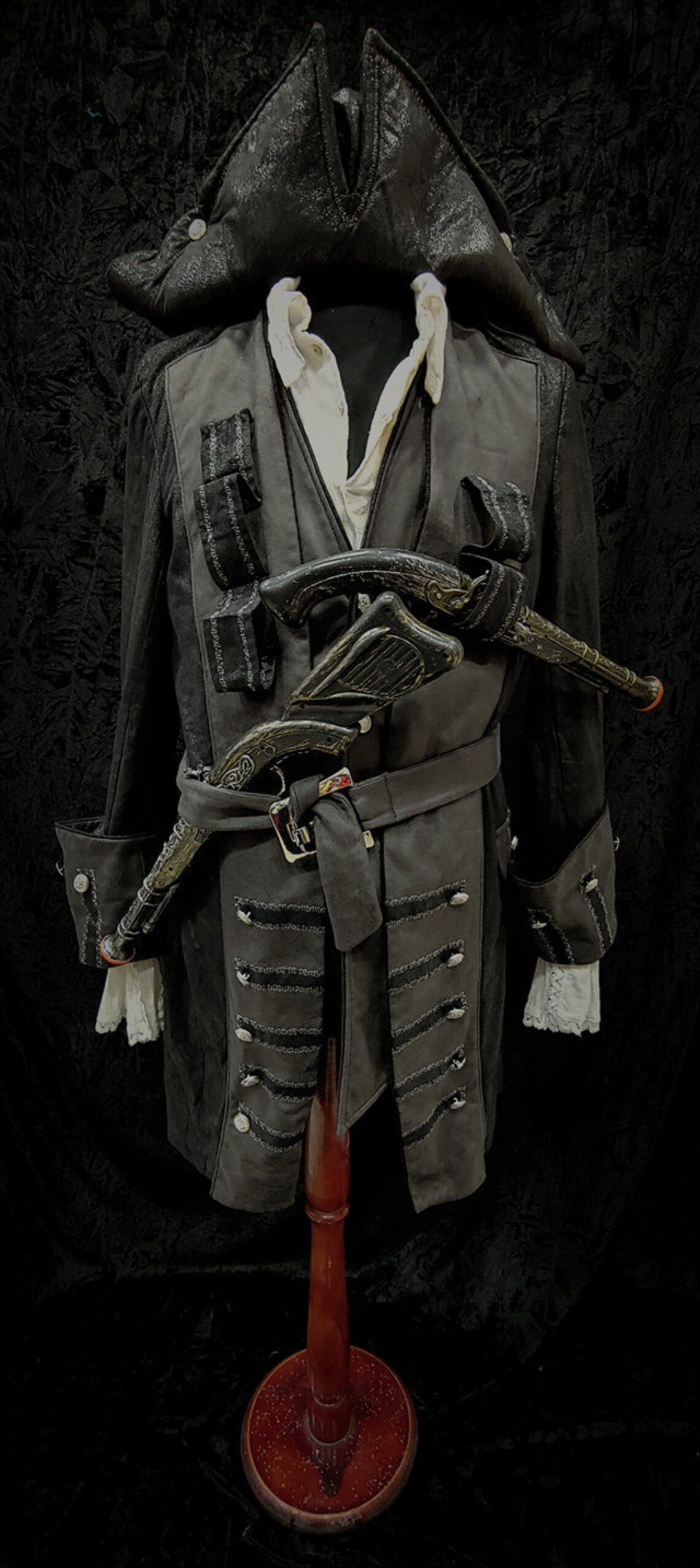 Pirate Costume Pirate Cosplay Pirate Outfit Blackbeard | Etsy