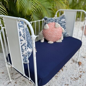 Vintage Iron Daybed, Vintage Sittee, Antique Iron Daybed, Vintage ...