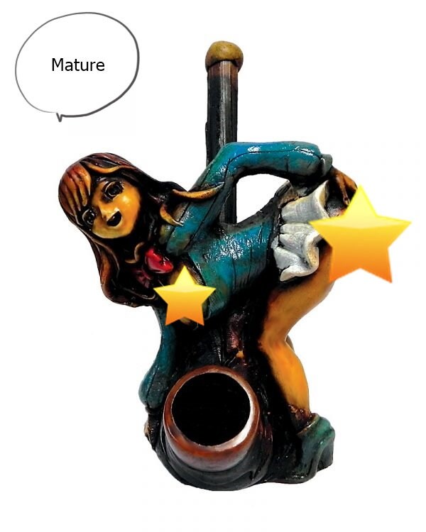 Anime Sexy School Girl Smoking Hand Pipe / Pipe / Smoke / Handcraft - Etsy