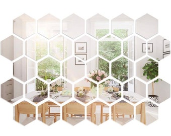 Mirror Wall Stickers | Etsy