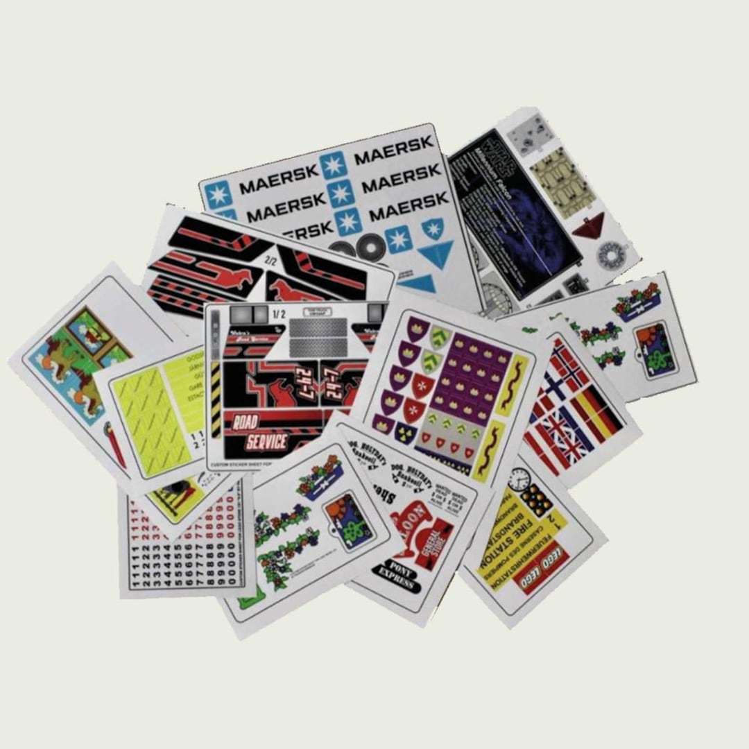 Custom Stickers for LEGO® (your Design)! - Etsy