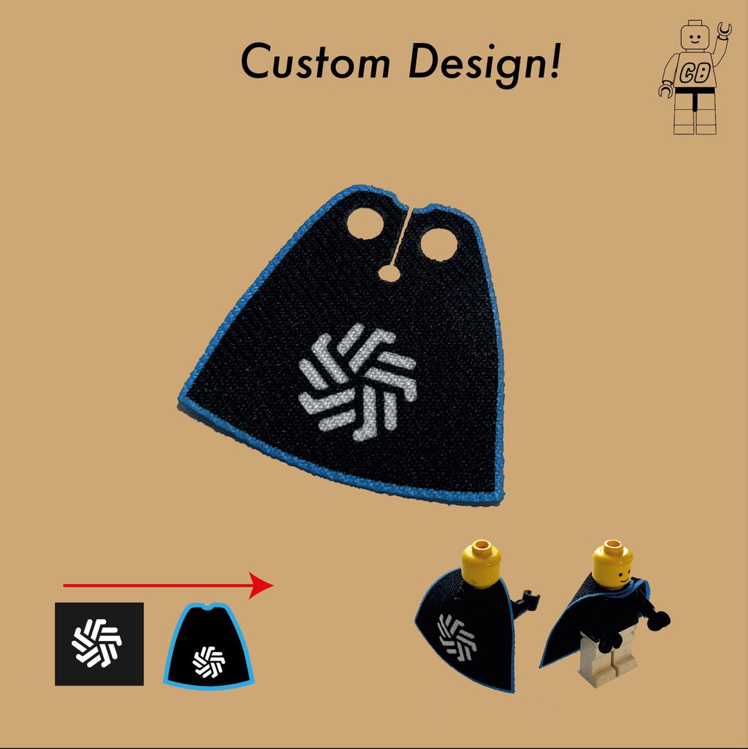 Custom Cape/cloak for LEGO® (your Design)! - Etsy
