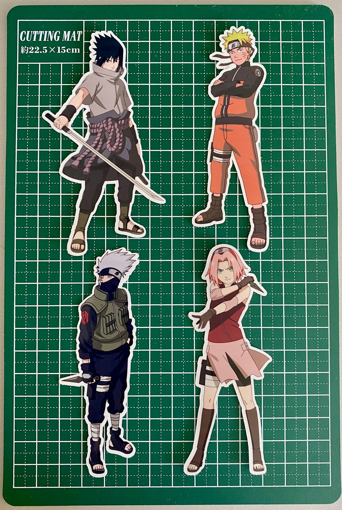 Kakashi Hatake Vinyl Laminated Waterproof Sticker | Etsy