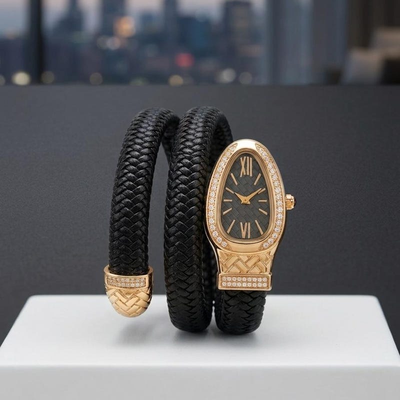 Gold Coil Watch - Etsy