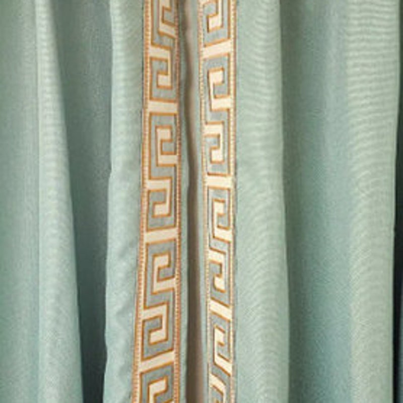 Greek Key Curtain - Etsy