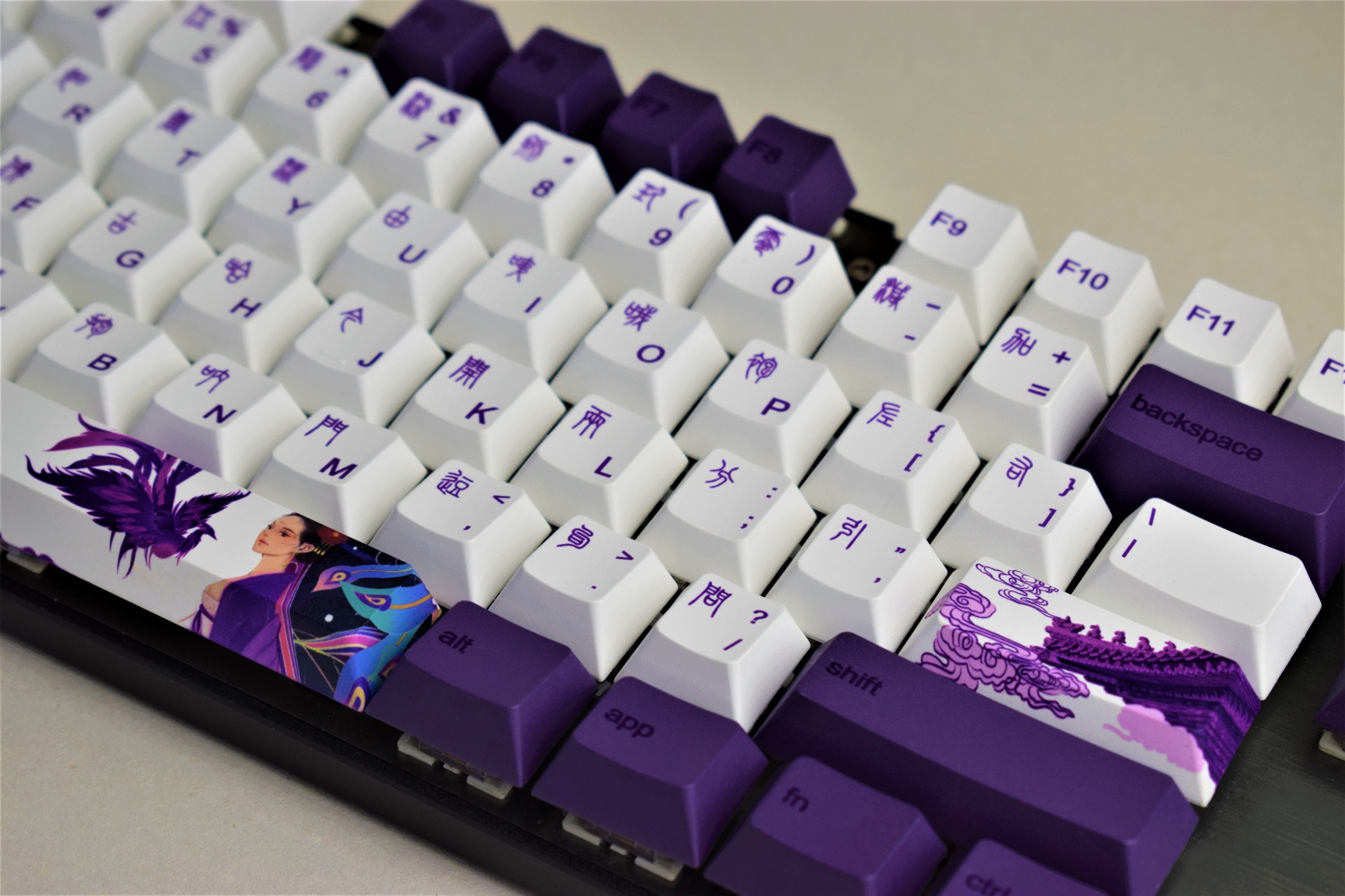 Purple Datang Keycap Set Chinese Dynasty OEM Profile for ANSI - Etsy