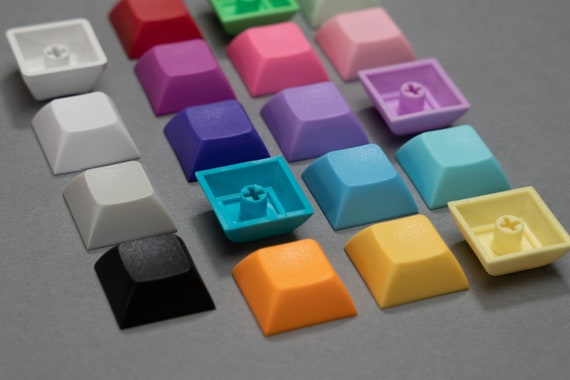 Indidual Keycaps 1U Size in ANY Colour PBT Keycaps - Etsy