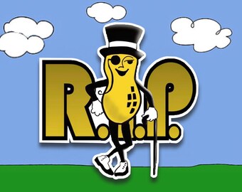 Mr.peanut Sticker - Etsy