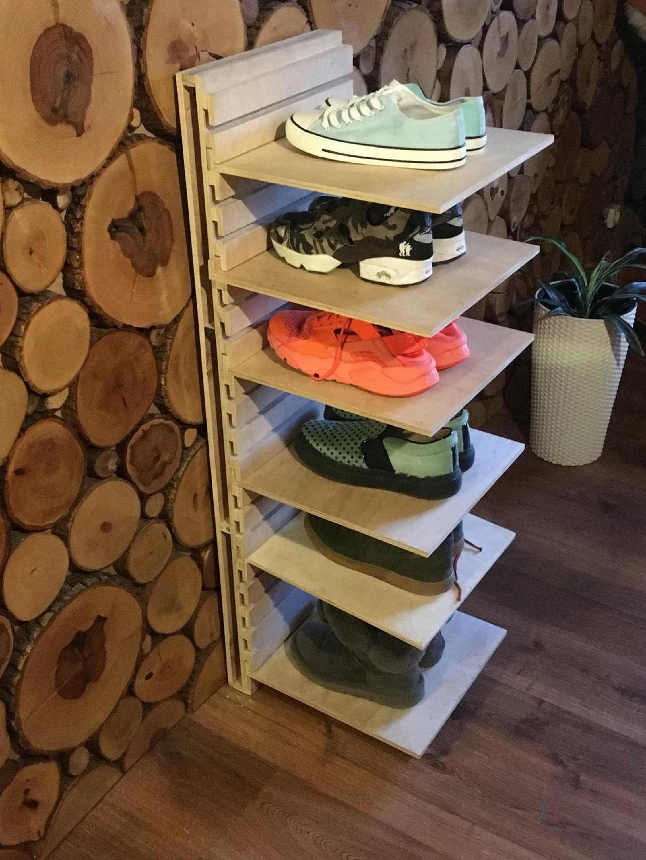 Shoe Cabinet, Entryway Shelf - Etsy