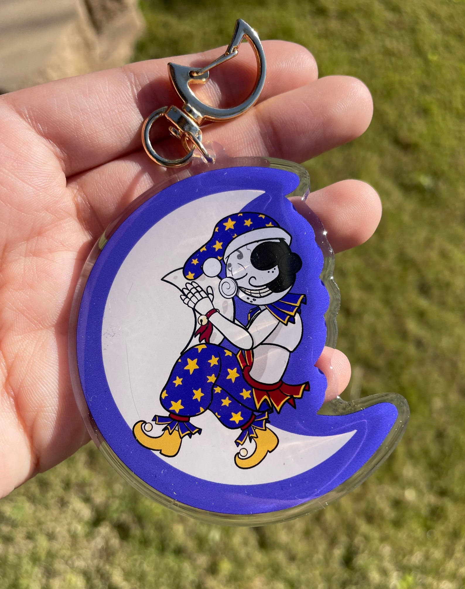 Sundrop and Moondrop Pillows / Epoxy Acrylic Charms - Etsy