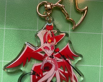 Lucifer Hazbin Hotel Keychain Cute Chibi Lucifer Charm - Etsy