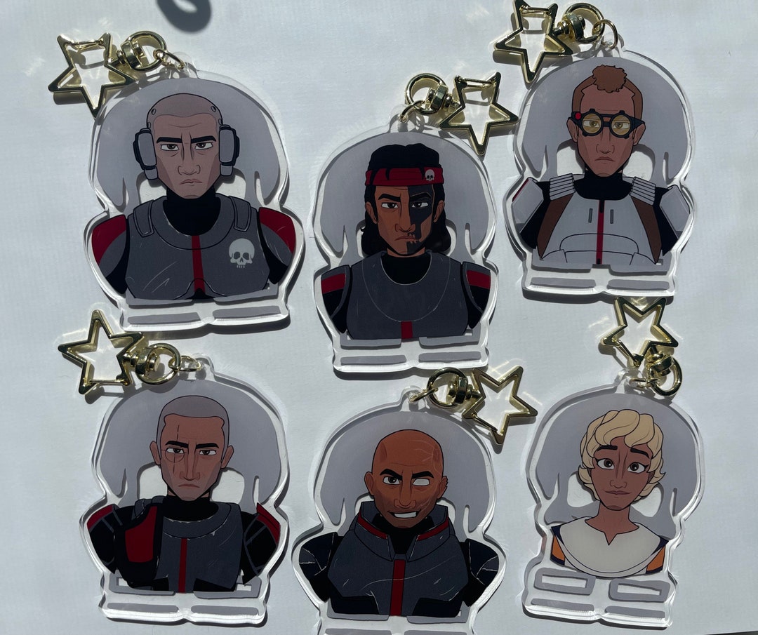 Bad Batch Acrylic Charms - Etsy