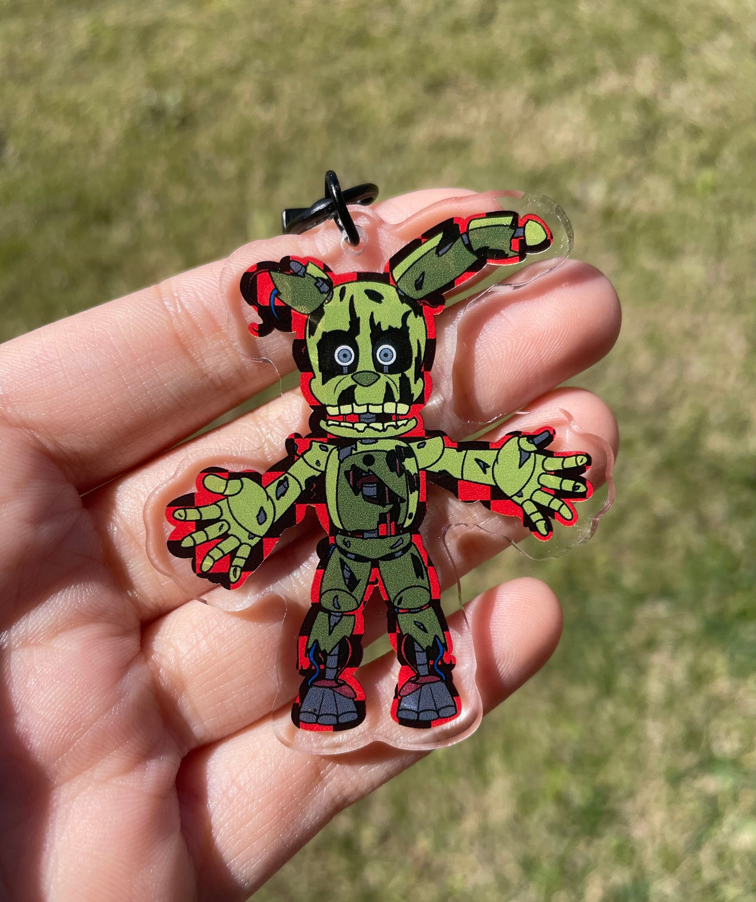 Springtrap/william Afton Double Sided Charm | Etsy Australia