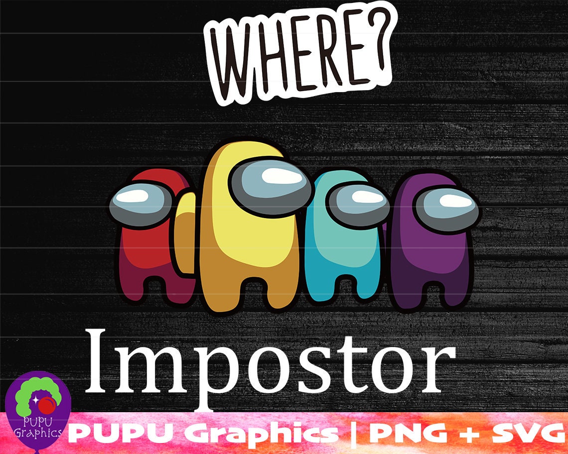 Imposter among us svg - polffast