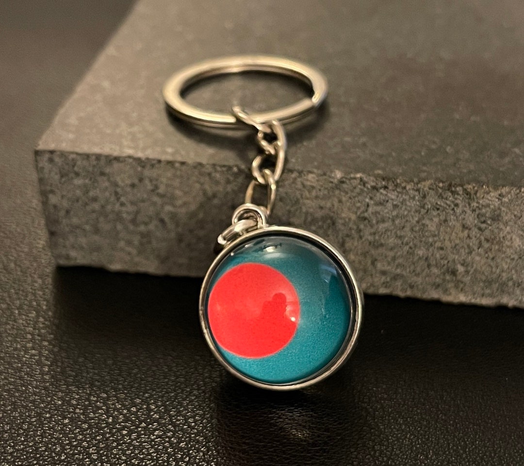 Bangladesh National Flag Ball Keychain Key Ring - Etsy