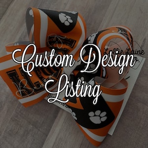 Custom Hair Bows - Etsy