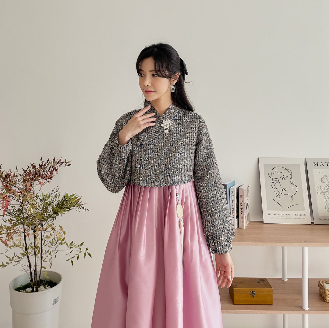 Korean Women's Modern Hanbok Daily Hanbok for Fall and Winter 06 헤라 - Etsy