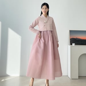 Korean Women's Modern Hanbok Daily Hanbok for Fall and Winter- Sunshine ...