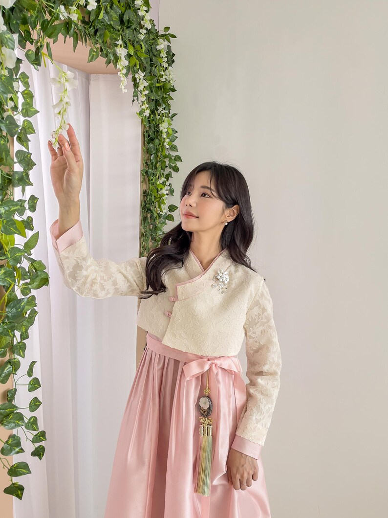 Korean Women's Modern Hanbok Daily Hanbok for Fall and Winter- Lauren ...