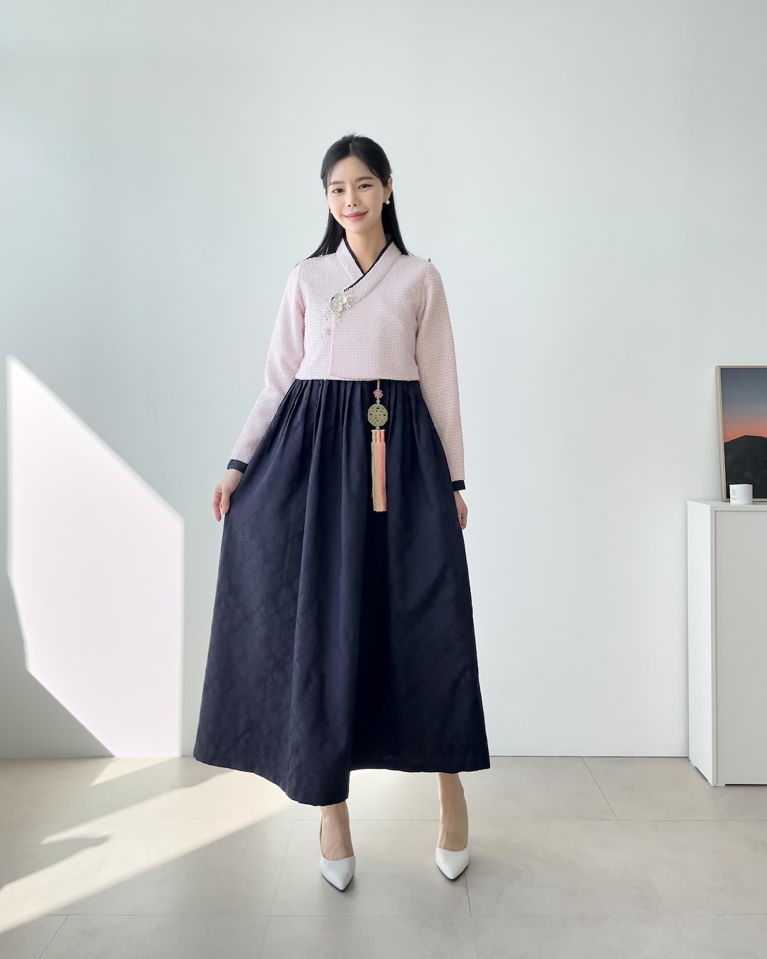 Korean Women's Modern Hanbok Daily Hanbok for Fall and Winter- Siesta ...