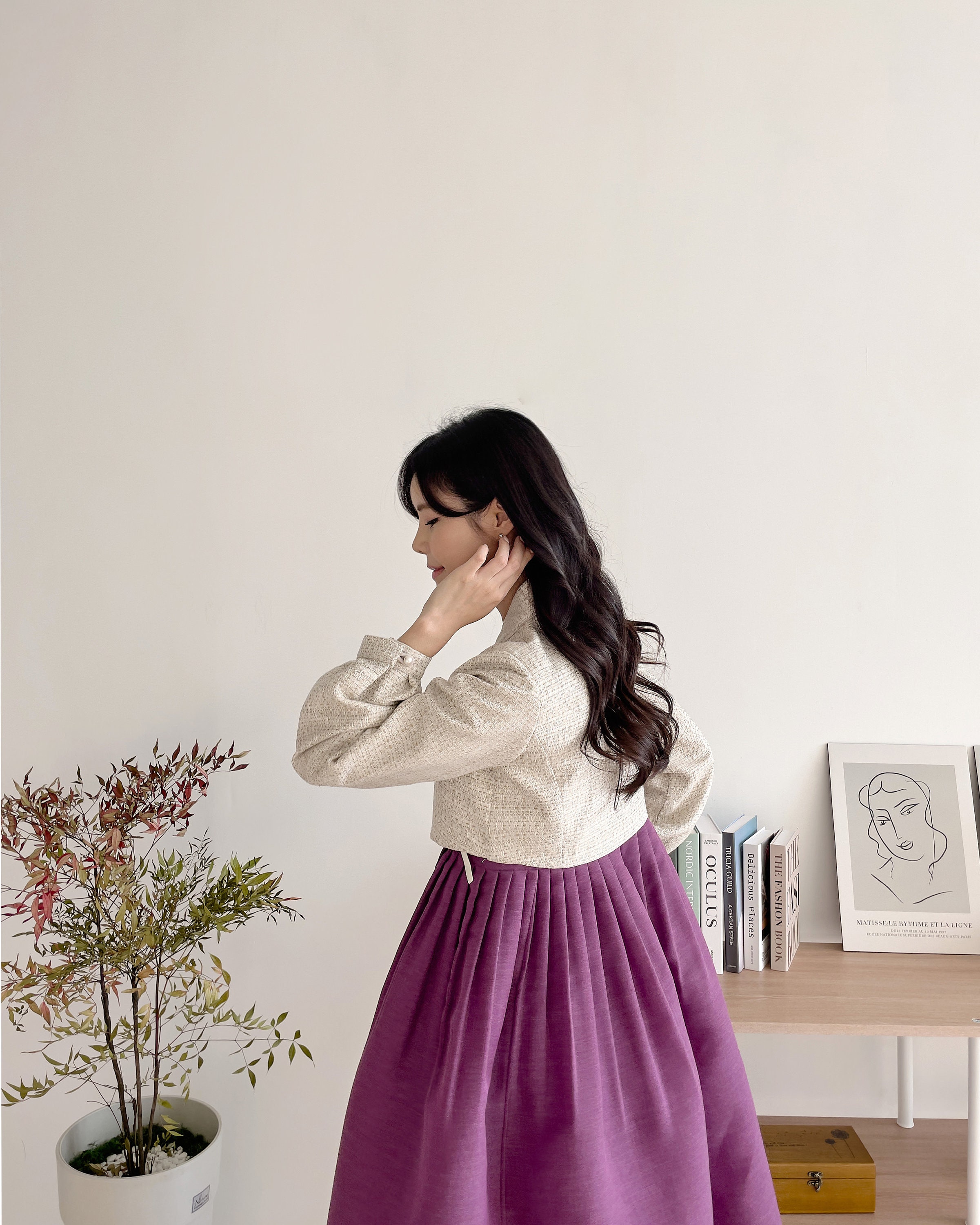Korean Women's Modern Hanbok Daily Hanbok for Fall and Winter 04 엘리시안 ...