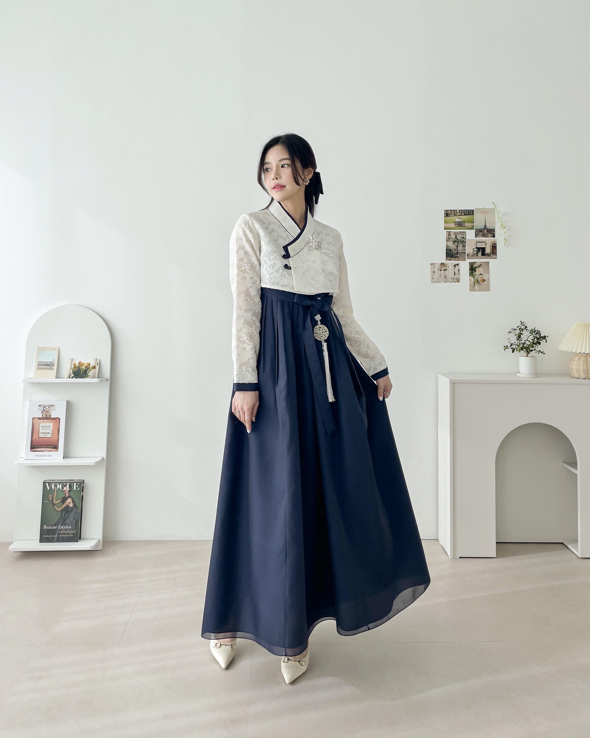 Korean Women's Modern Hanbok Daily Hanbok for Fall and Winter- Veiesa ...