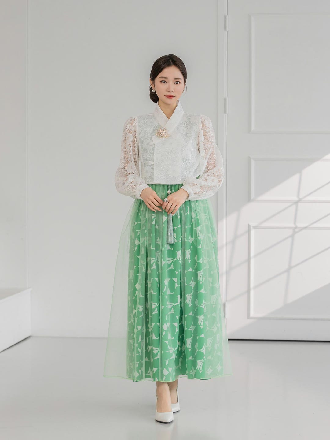 Korean Women's Modern Hanbok Daily Hanbok for Fall and Winter- No130 ...