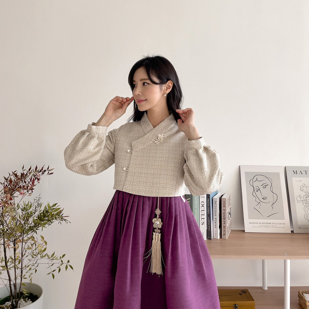 Korean Women's Modern Hanbok Daily Hanbok for Fall and Winter 04 엘리시안 ...