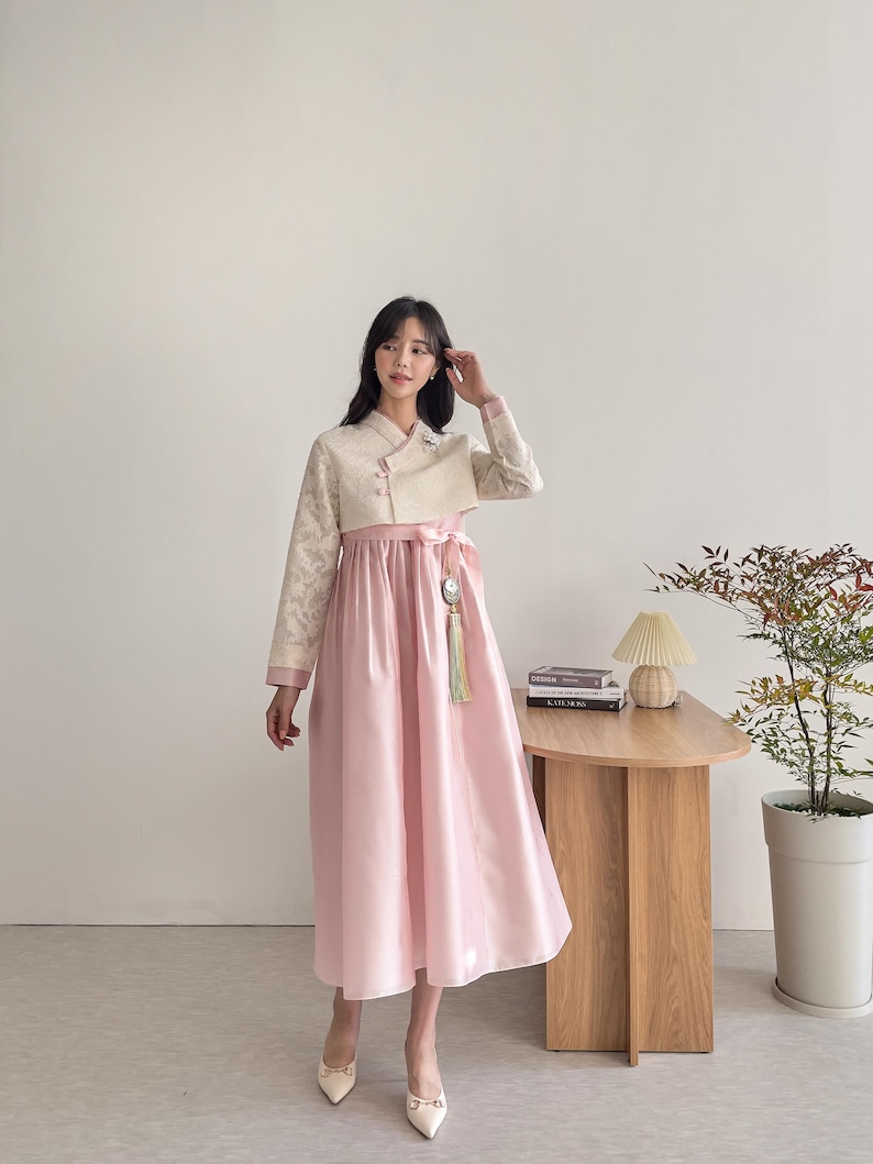Korean Women's Modern Hanbok Daily Hanbok for Fall and Winter- Lauren ...