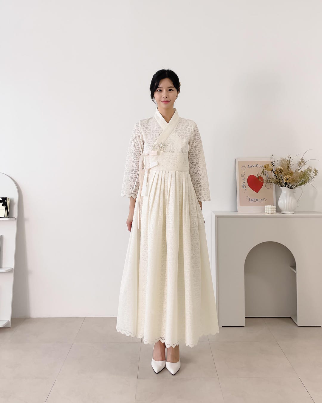 Korean Women's Modern Hanbok Daily Hanbok for Spring- Aylah - Etsy