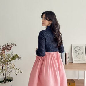 Korean Women's Modern Hanbok Daily Hanbok for Fall and Winter 03 루나 - Etsy