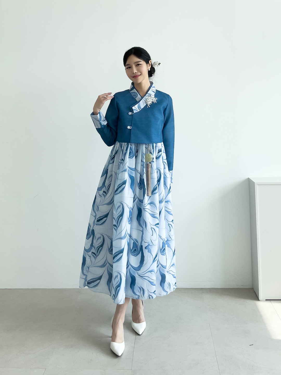 Korean Women's Modern Hanbok Daily Hanbok for Summer- Siena - Etsy