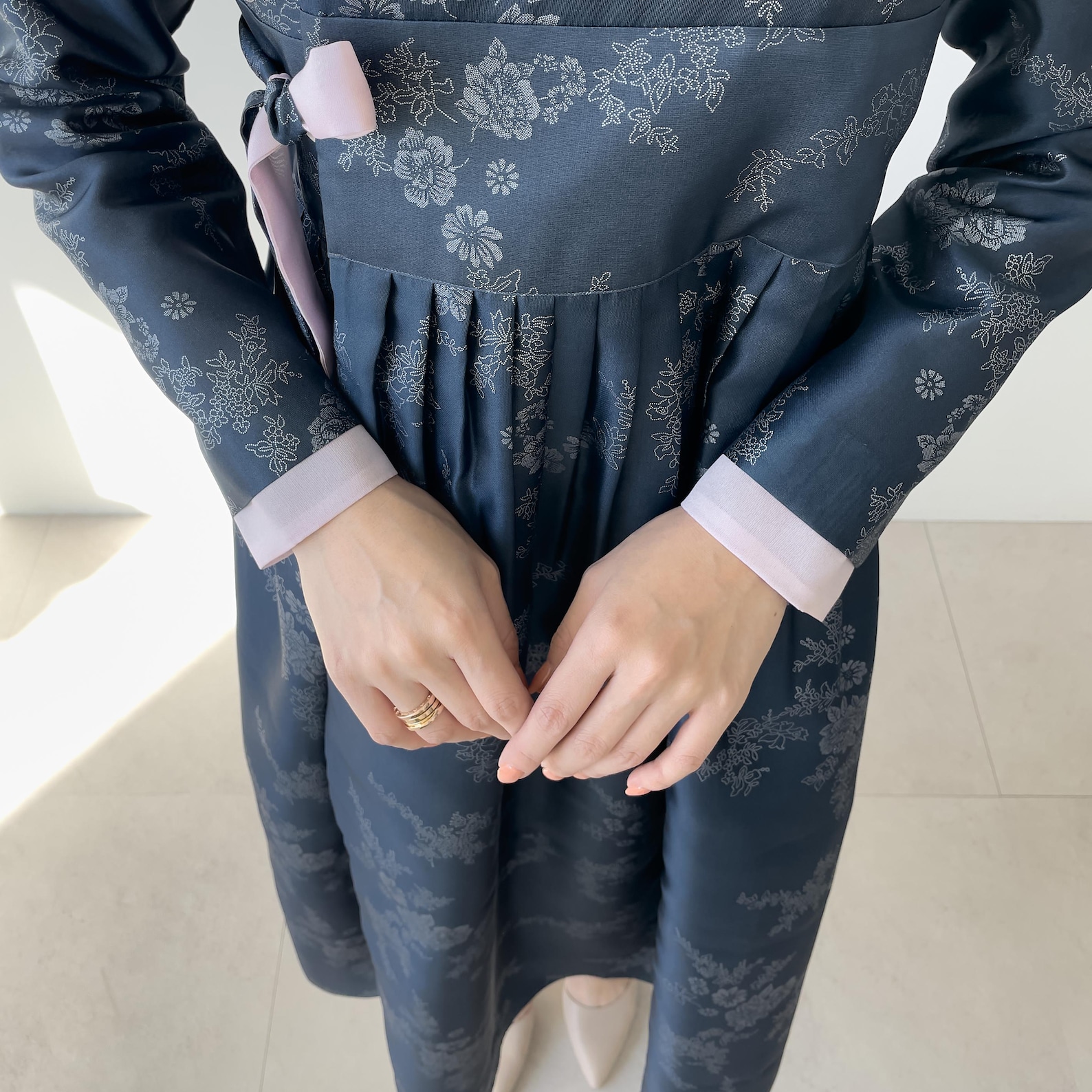 Korean Women's Modern Hanbok Daily Hanbok for Fall and Winter- Agness ...