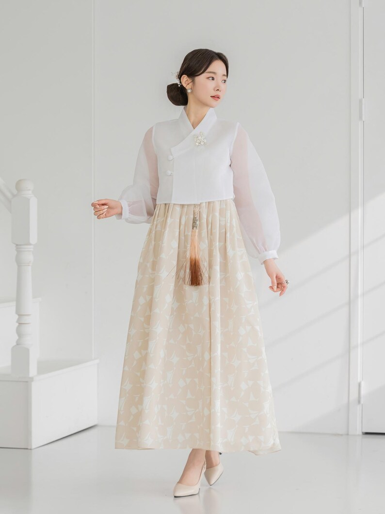 Korean Women's Modern Hanbok Daily Hanbok for Fall and Winter- NO132 ...