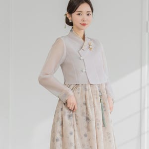 Korean Women's Modern Hanbok Daily Hanbok for Fall and Winter- No128 ...