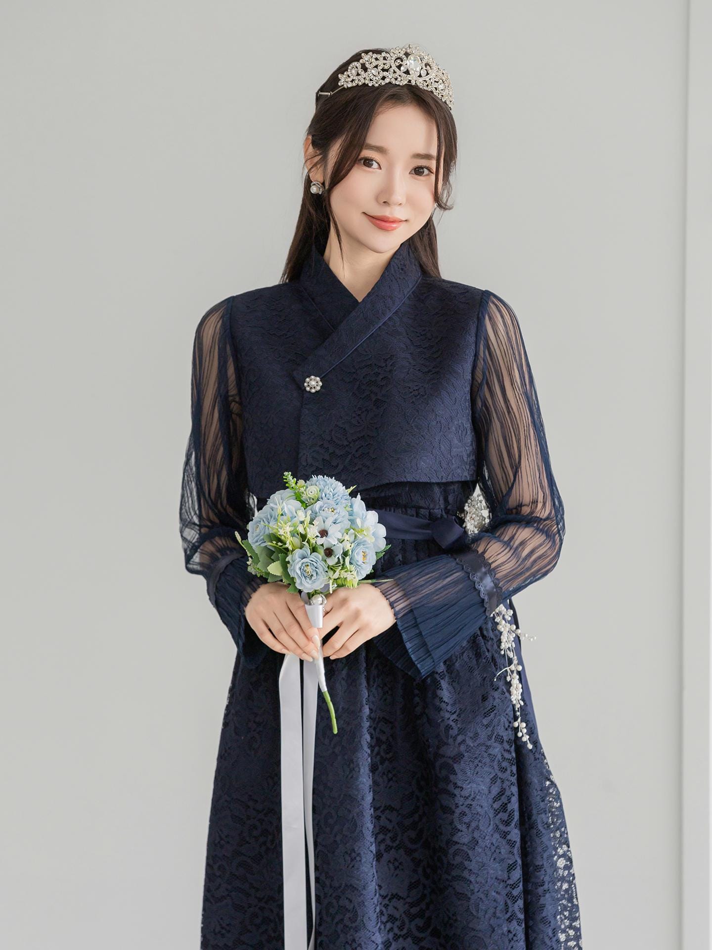 Korean Women's Modern Hanbok Daily Hanbok for Fall and Winter- NO136 ...