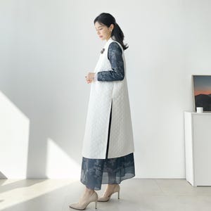 Korean Women's Modern Hanbok Daily Hanbok for Fall and Winter- Nubim ...
